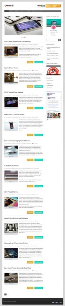 ReThink V2 – Product Review & Rating Affiliate Theme