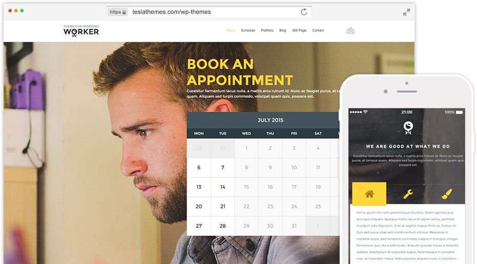Worker WordPress Theme For Entrepreneurs & Small Business Owners