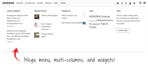 Infinite Theme To Build Site Like Vogue, Forbe, Mashable & DigitalTrends