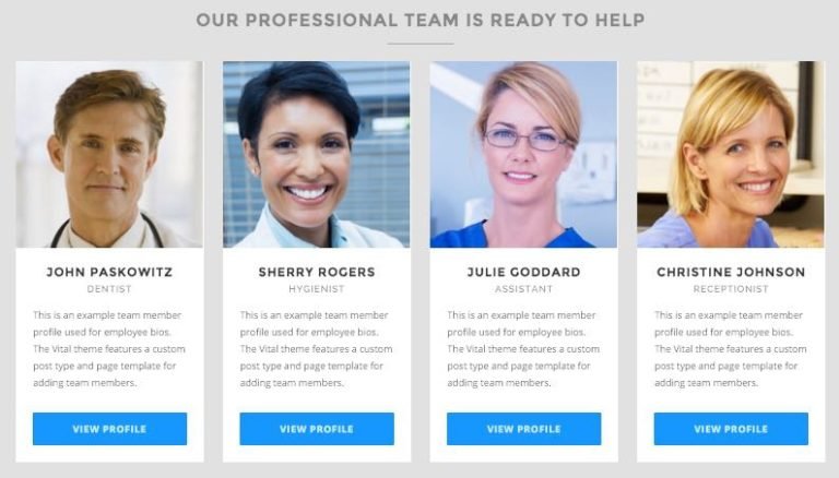 Vital WordPress Theme For Healthcare & Medical Industries
