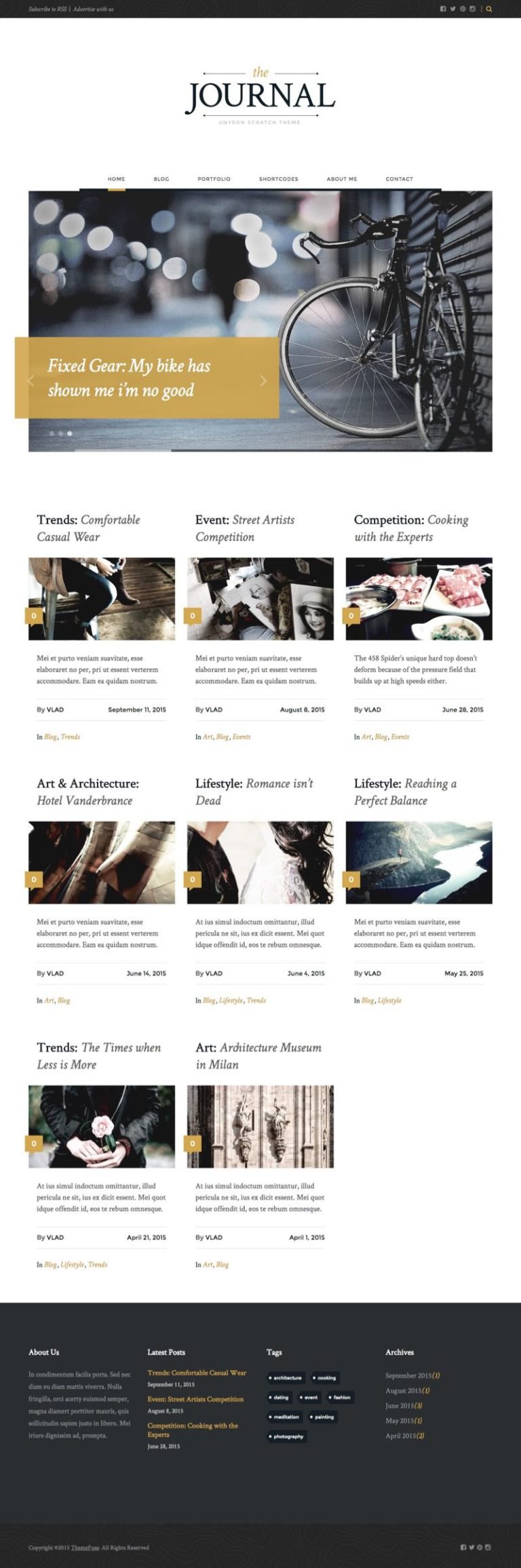 Journal – Free WordPress Blog Or Online Magazine Theme