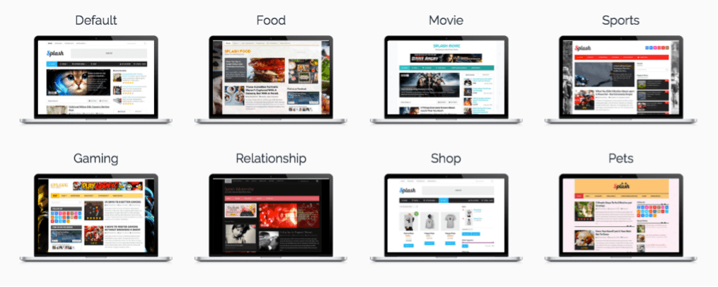 Splash WordPress Rating & Review System Theme