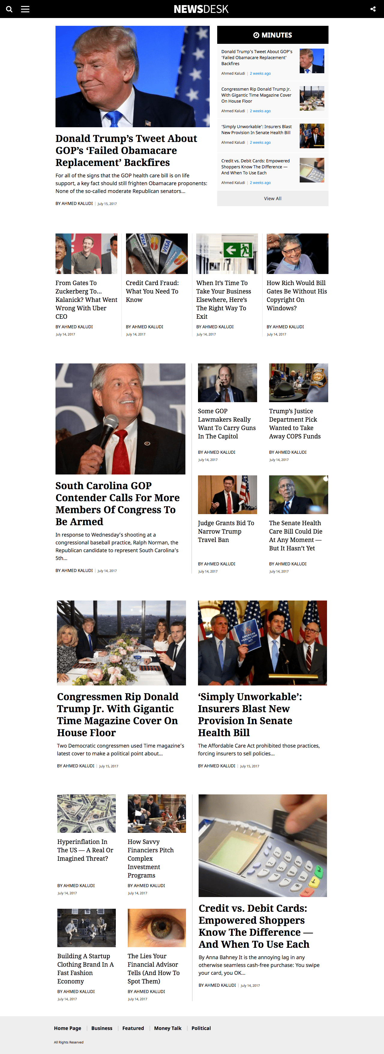 Create Light & Fast Loading News Site With NewsDesk WordPress Theme