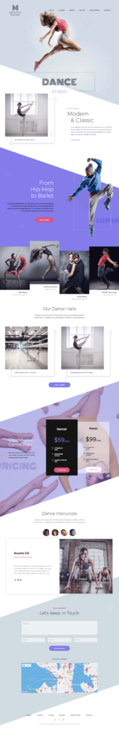 Moves Wordpress Theme For Dance Studios Schools Instructors