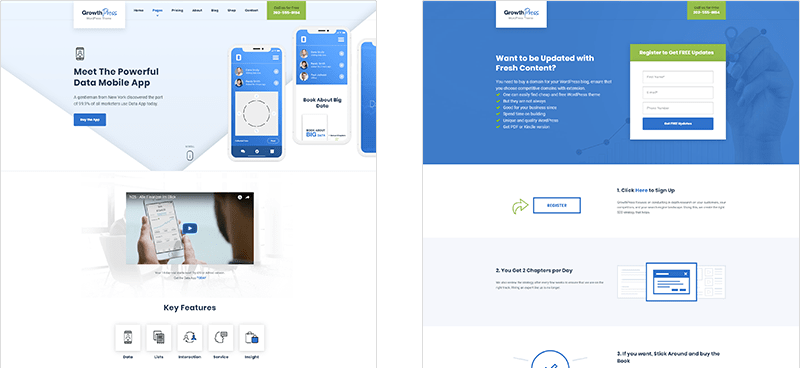 GrowthPress WordPress Theme For SEO & Digital Marketing Business