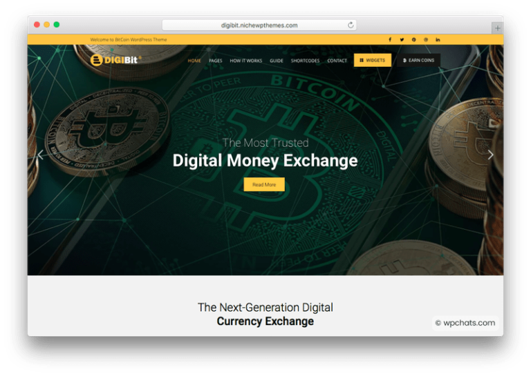 10 Best Bitcoin & Cryptocurrency WordPress Theme For ICO, Blockchain