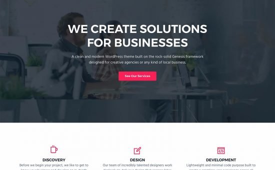 Business Pro WordPress Theme for Creative Agency & Service Providers