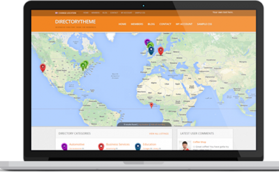 Directory Responsive Business Listings Html5 Directory Theme